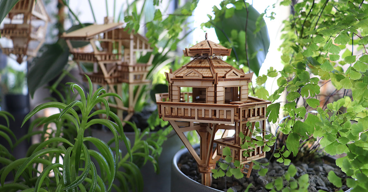 Tree House Building Kits DIY Miniature House | Magical Tree House | 36