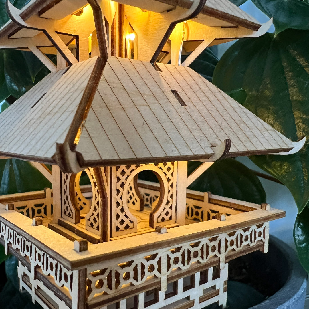 Temple of Serenity Wooden Model | Tiny Treehouses – Tiny Treehouses UK